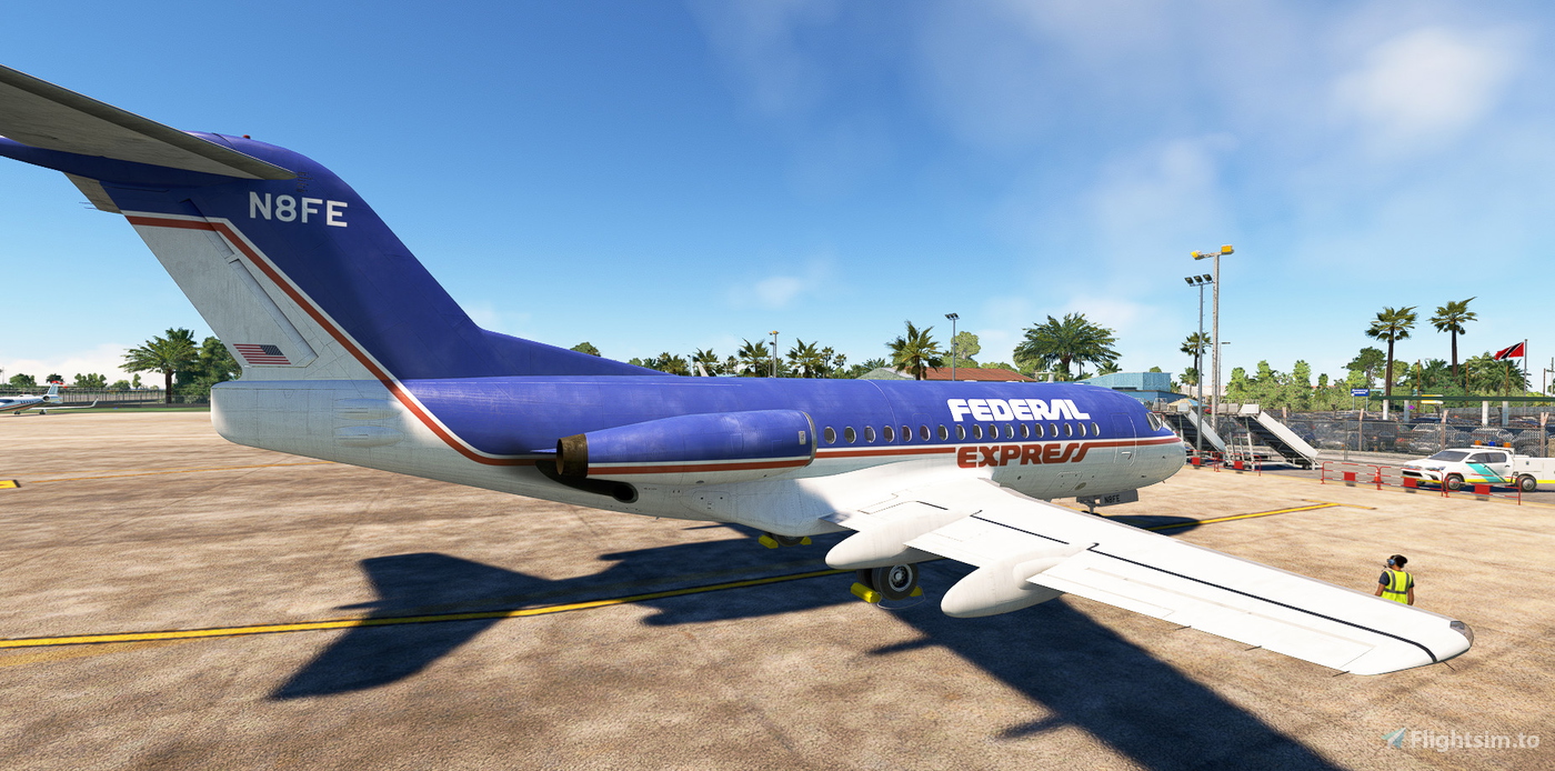 Federal Express - Fedex N8FE (Fictional) for Microsoft Flight Simulator ...