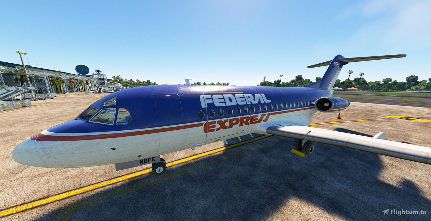 Federal Express - Fedex N8FE (Fictional) for Microsoft Flight Simulator ...