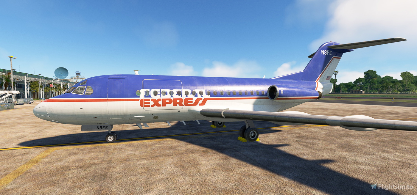 Federal Express - Fedex N8FE (Fictional) for Microsoft Flight Simulator ...