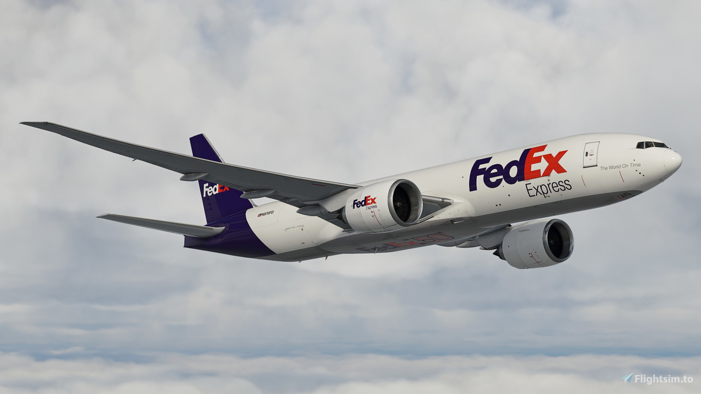 FedEx Express [Pack] | PMDG B777-FS2 for Microsoft Flight Simulator | MSFS