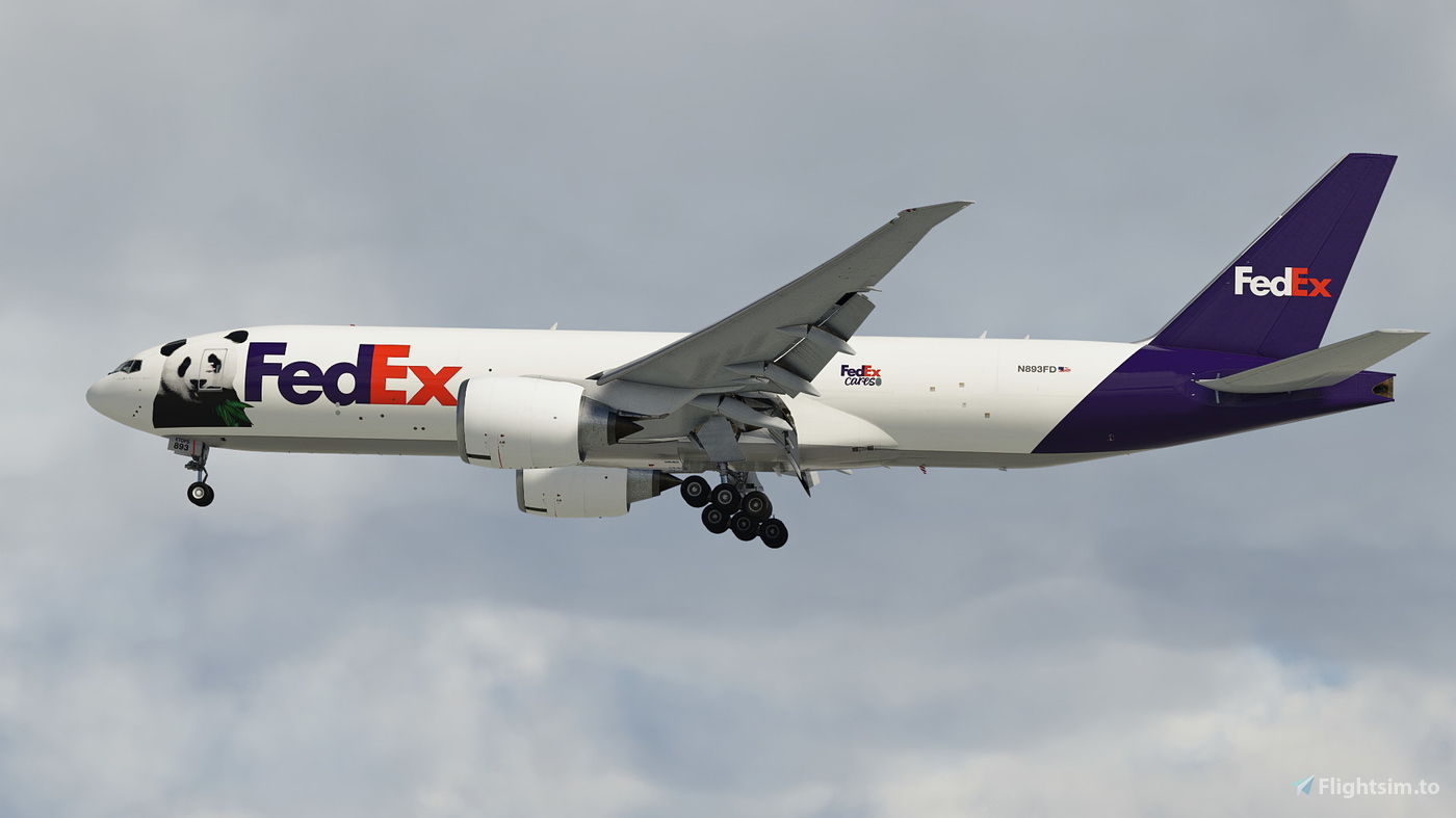 FedEx Express [Pack] | PMDG B777-FS2 para Microsoft Flight Simulator | MSFS