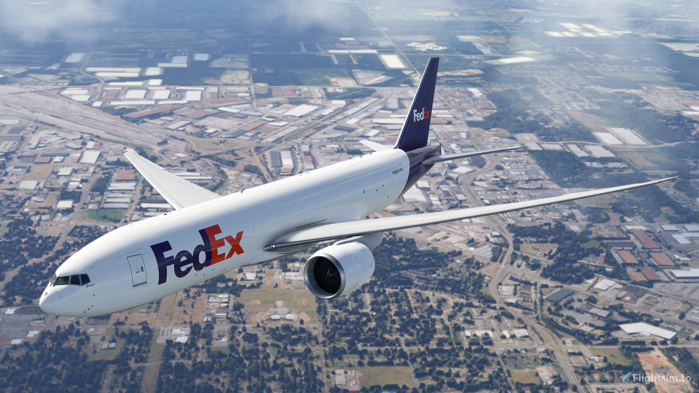 FedEx Express [Pack] | PMDG B777-FS2 for Microsoft Flight Simulator | MSFS