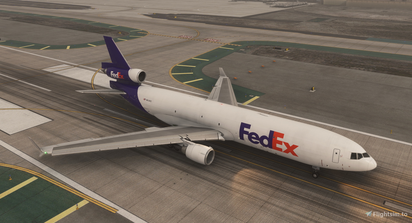 Fedex MD-11F N610FE new livery for Microsoft Flight Simulator | MSFS