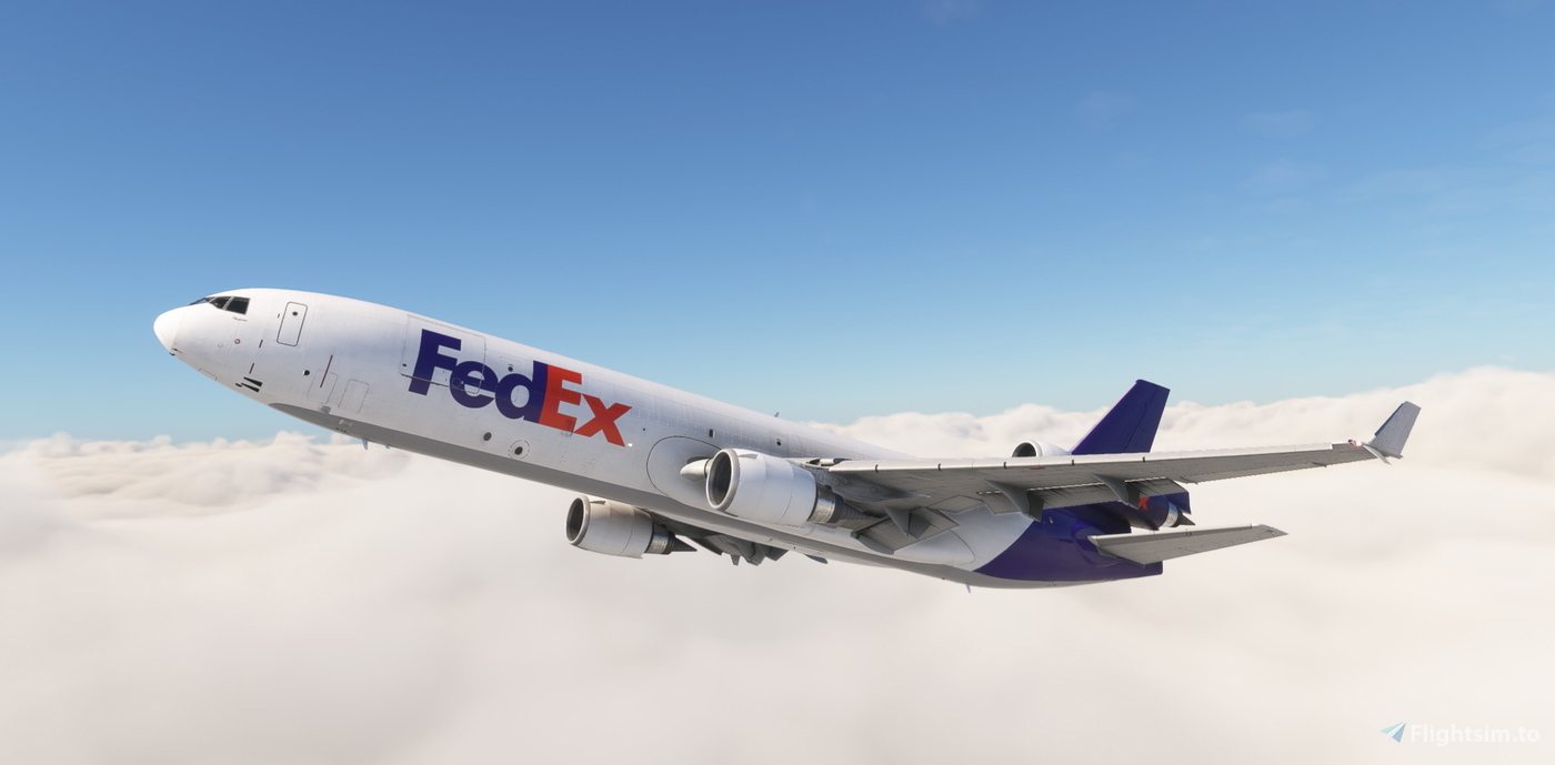 Fedex MD-11F N610FE new livery for Microsoft Flight Simulator | MSFS