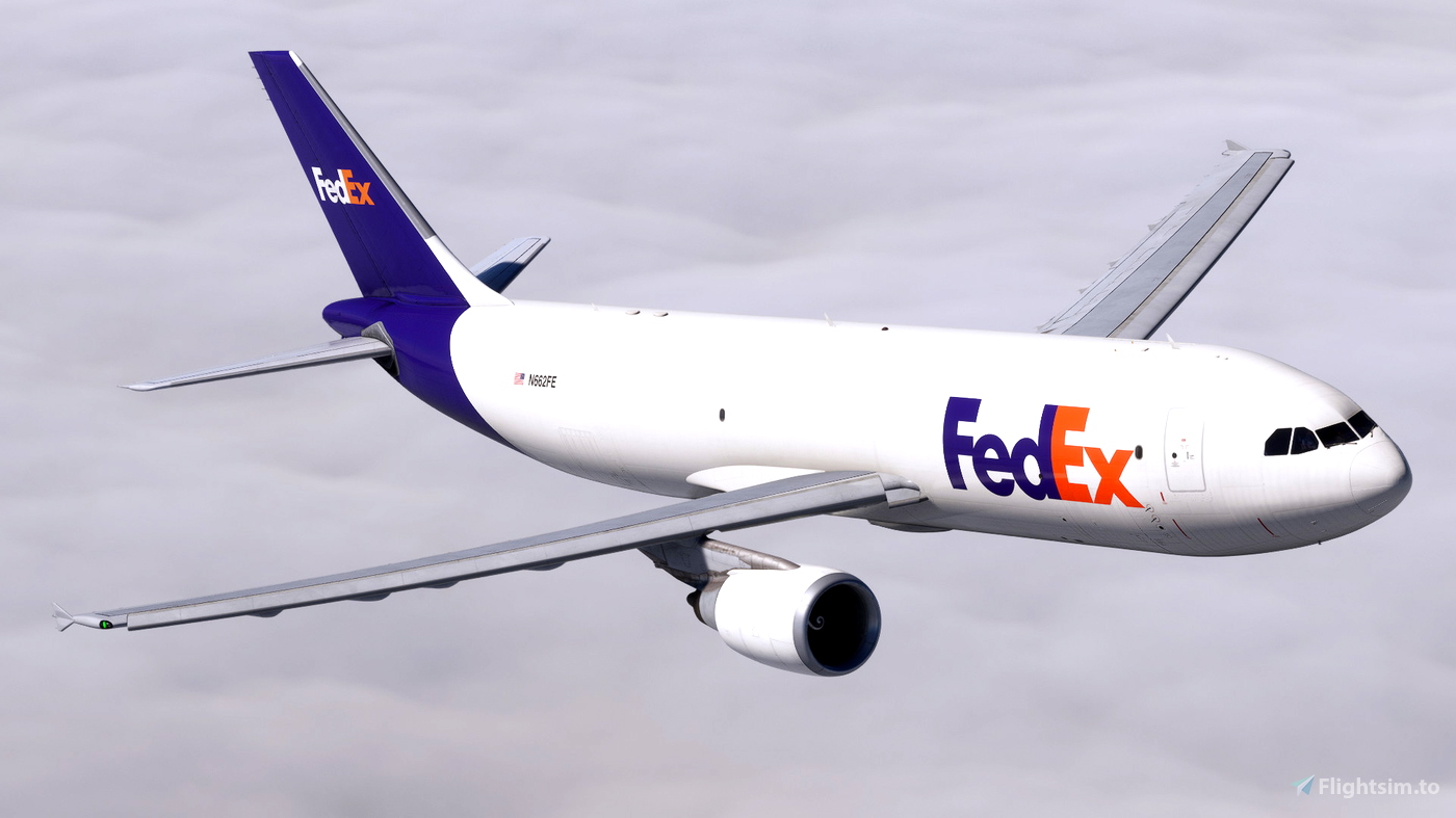 Threads - FedEx (N662FE - Revised livery) - IniBuilds A300 Freighter ...