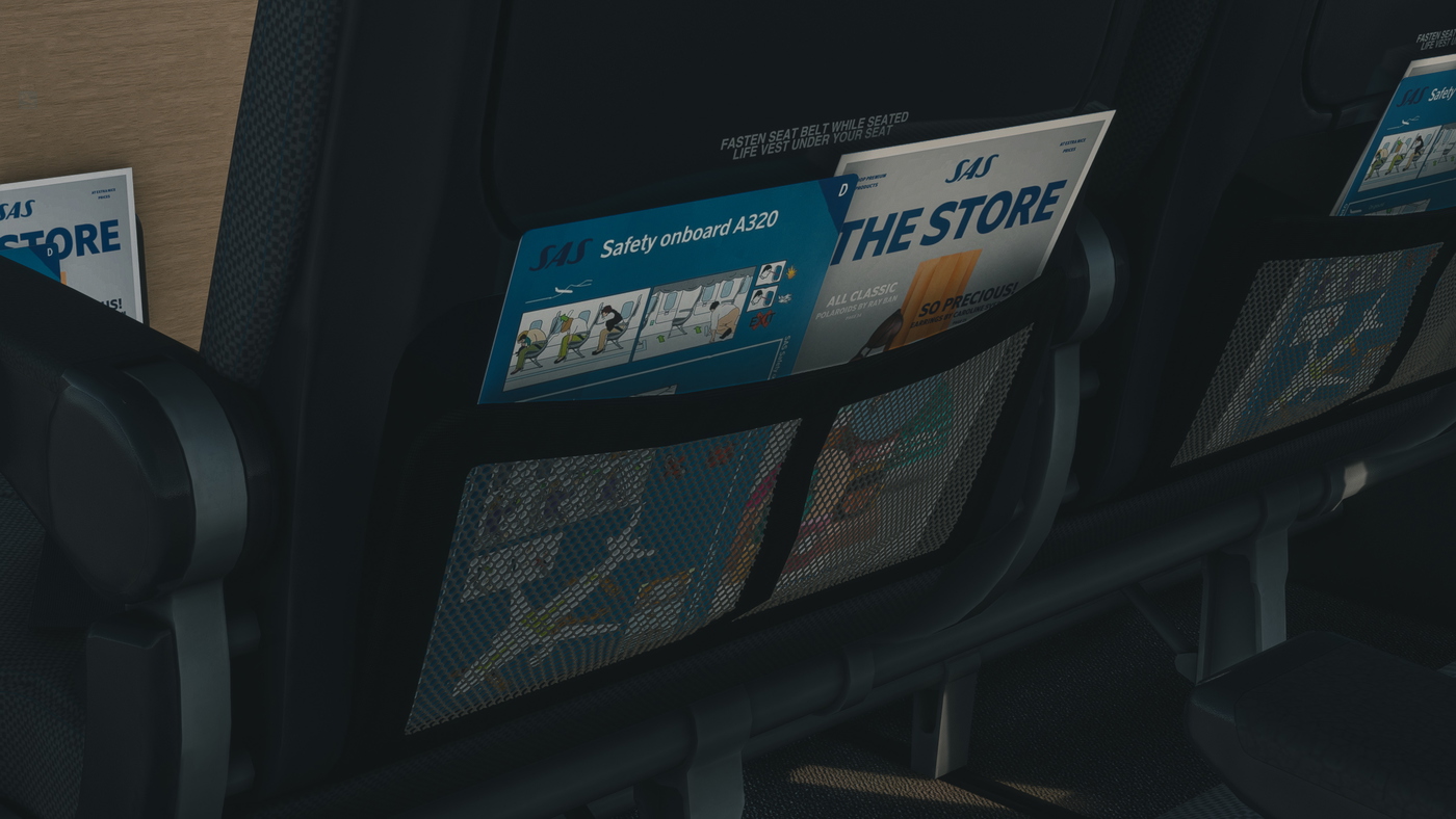 Fenix A320 - SAS Enhancements (w/cabins) for Fenixsim A319/A320/A321 ...
