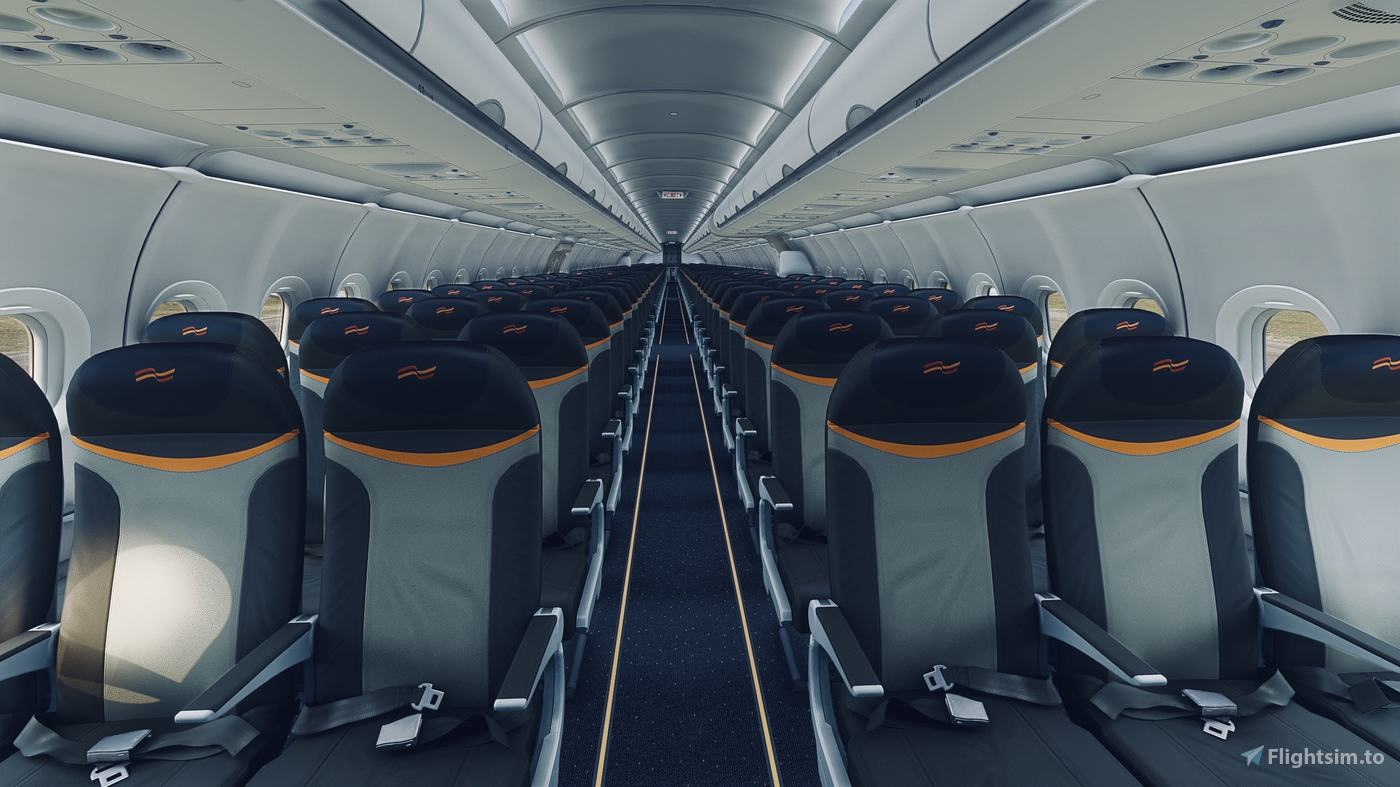 Fenix A321 - Sunclass Airlines Enhancements (w/cabins+EFB) for Fenixsim A321 对于 Microsoft Flight ...