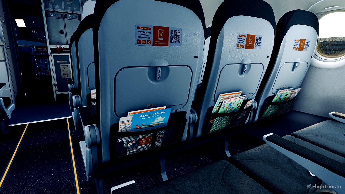 Fenix A321 - Sunclass Airlines Enhancements (w/cabins+EFB) for Fenixsim ...