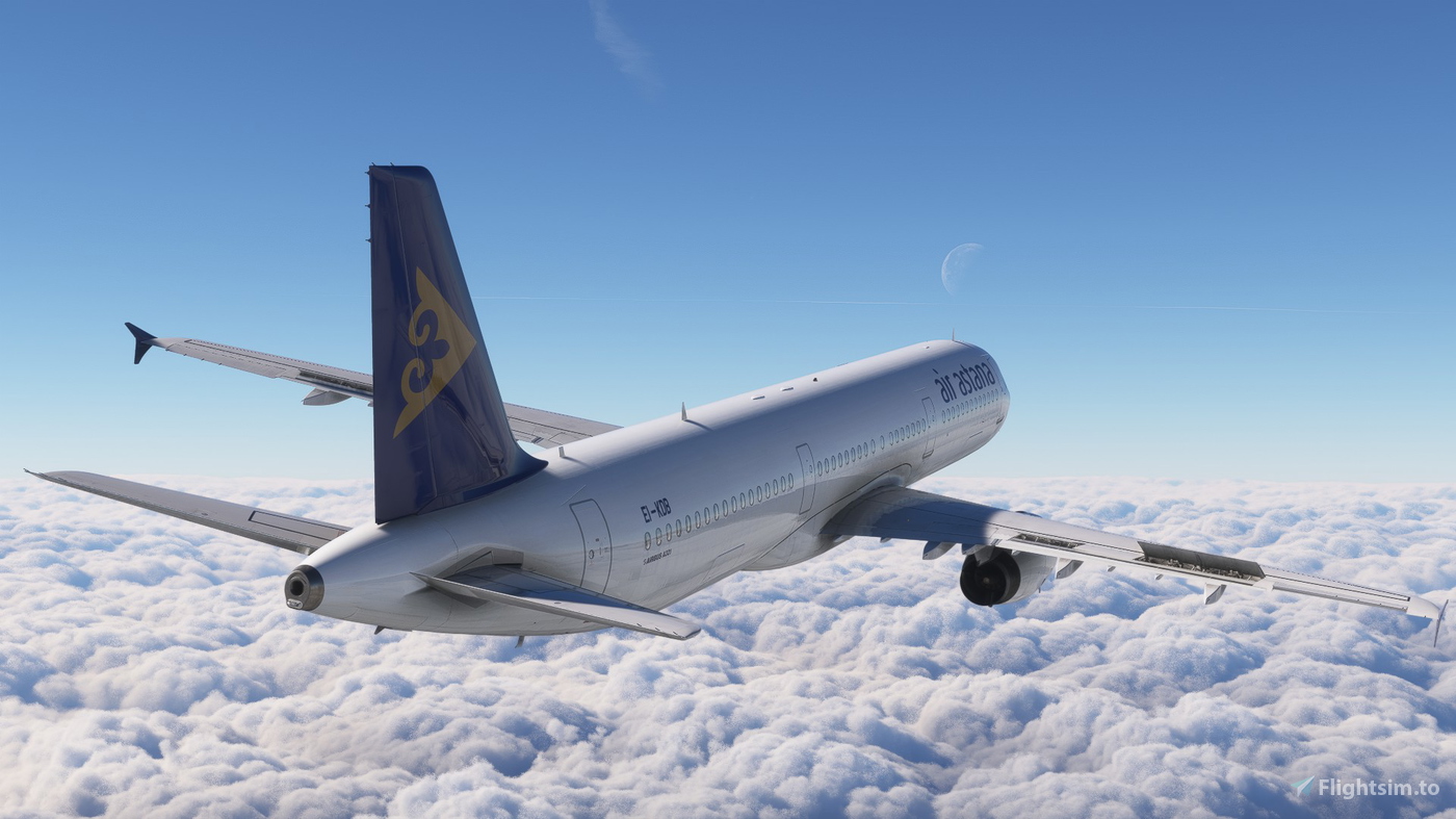 Fenix A321Ceo Air Astana Fleet for Microsoft Flight Simulator | MSFS