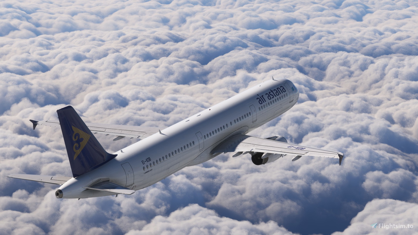 Fenix A321Ceo Air Astana Fleet for Microsoft Flight Simulator | MSFS