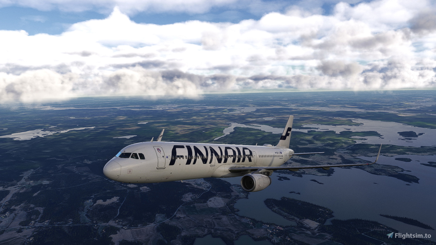 Fenix 320 Finnair fleet A319,A320,A321 + Cocpit Light MOD + Announcements für Microsoft Flight ...