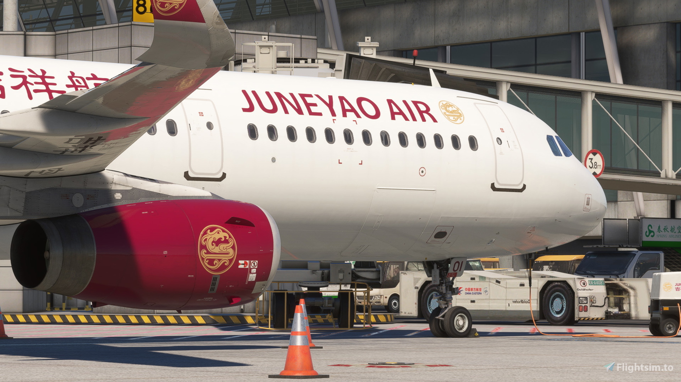 FENIX 321 Juneyao Air 吉祥航空 B-1001 pour Microsoft Flight Simulator | MSFS