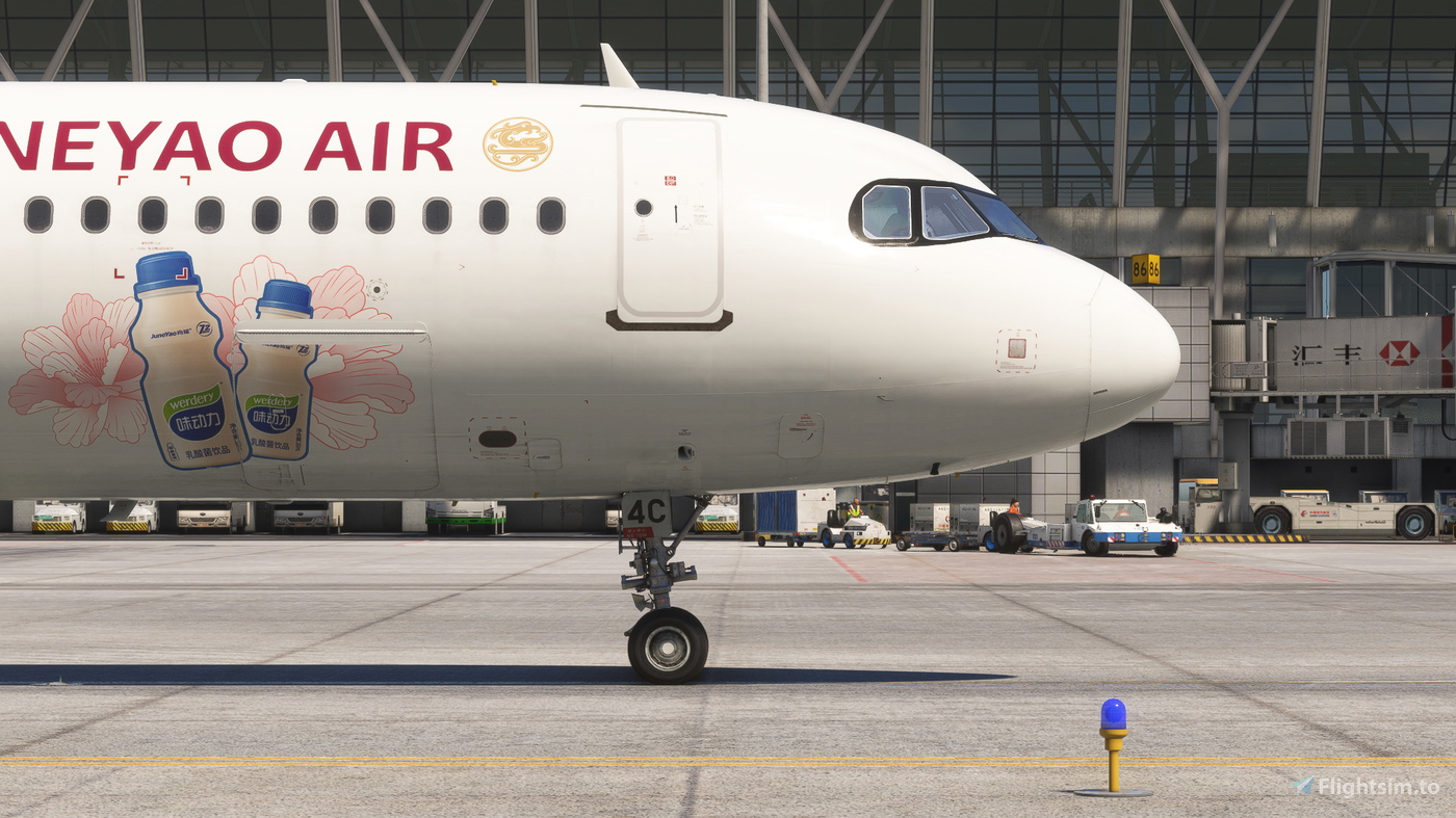 FENIX 321 Juneyao Air 吉祥航空 B-324C for Microsoft Flight Simulator | MSFS