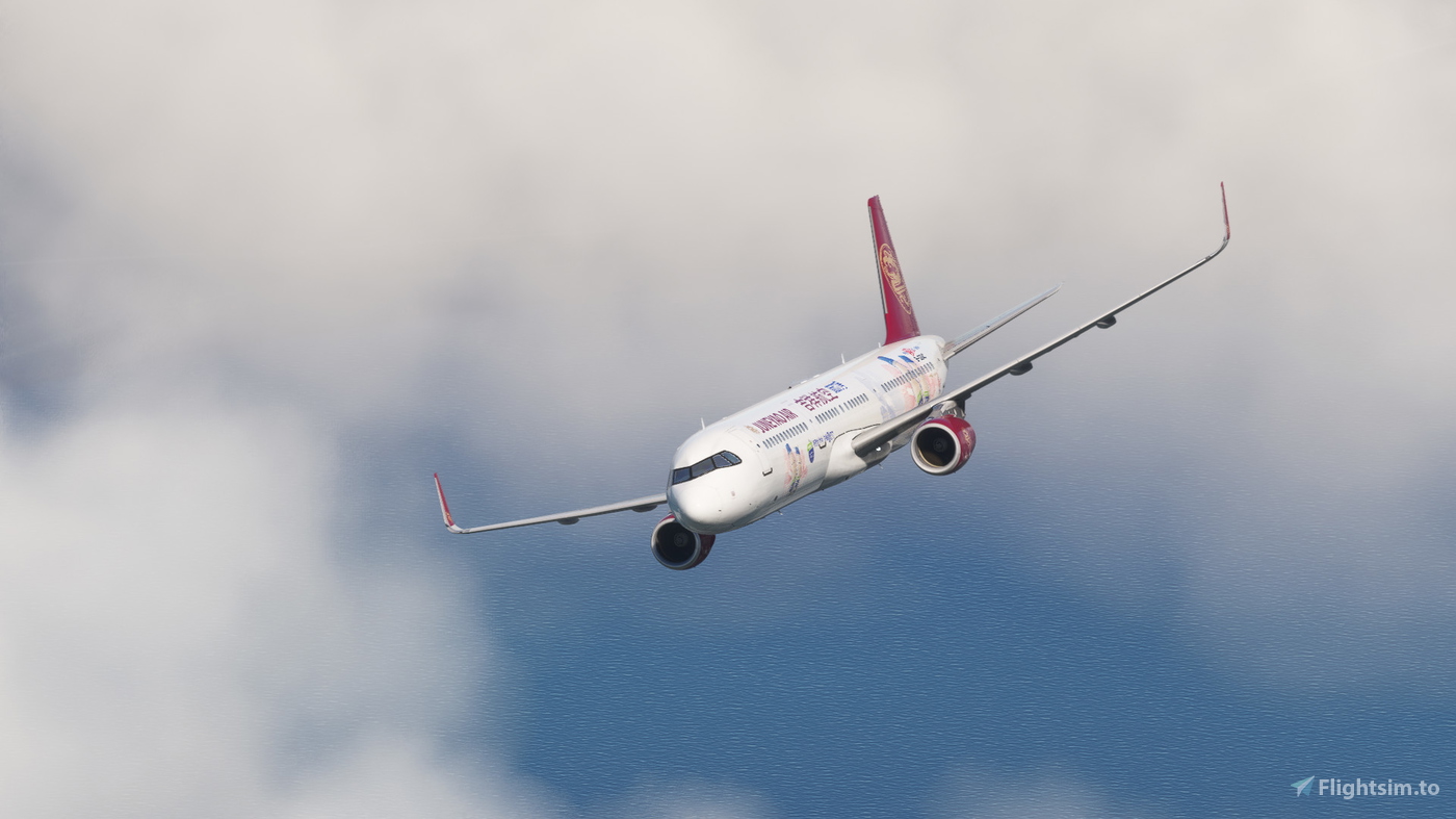 FENIX 321 Juneyao Air 吉祥航空 B-324C for Microsoft Flight Simulator | MSFS