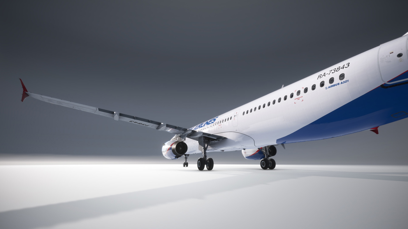 Fenix А321 Ural Airlines "RA-73843" for Microsoft Flight Simulator | MSFS
