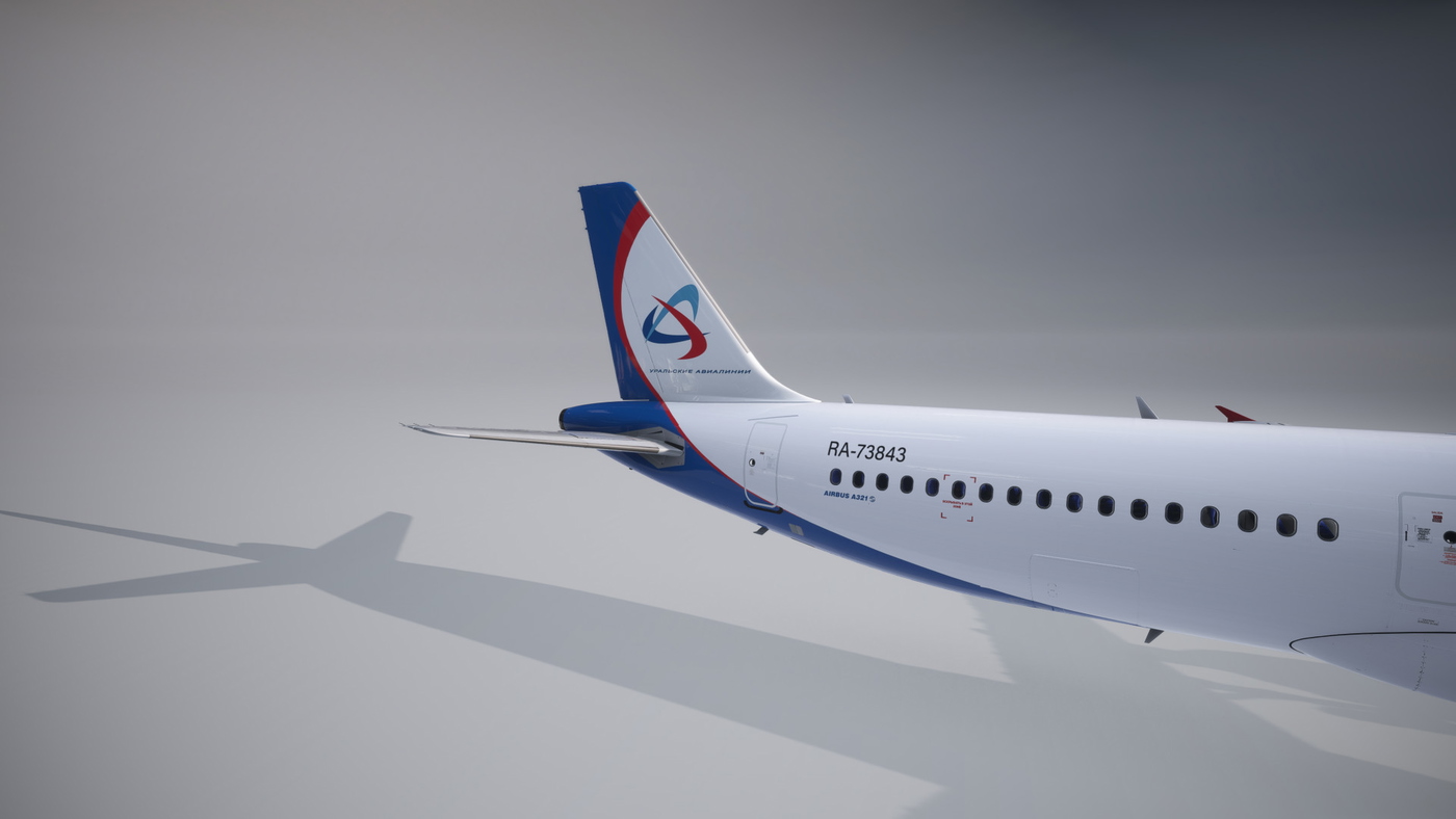 Fenix А321 Ural Airlines "RA-73843" for Microsoft Flight Simulator | MSFS