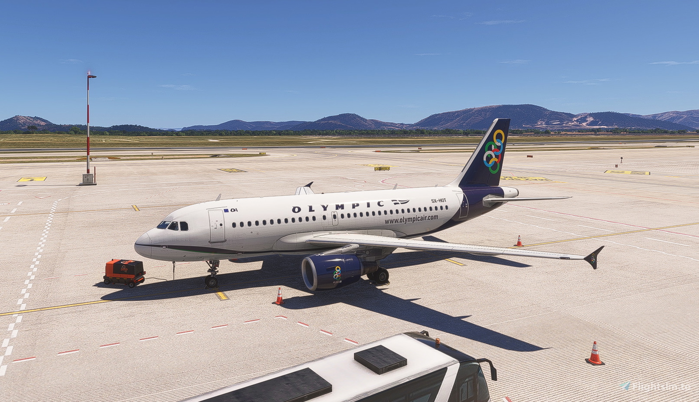 Fenix A319 | FBU | Olympic Air 8K (Fictional)| ( IAE - CFM ) (MSFS2024) a oldalon. Microsoft ...