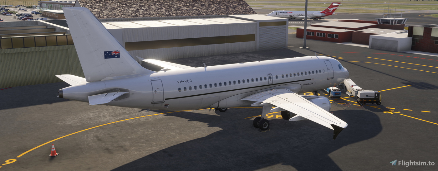 Fenix A319 IAE - Skytraders VH-VCJ [4K] für Microsoft Flight Simulator ...