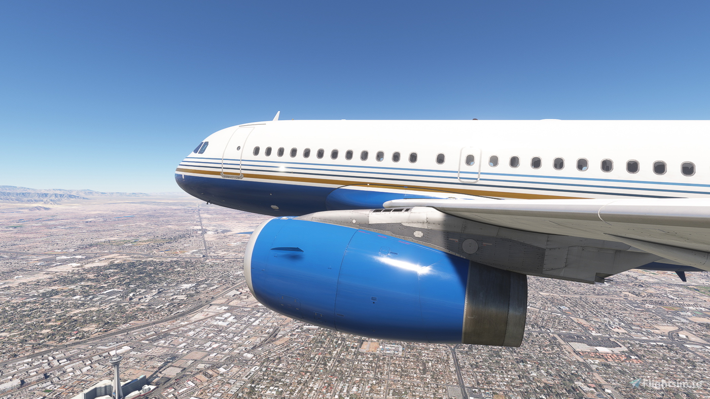 Fenix A319 ACJ Las Vegas Sands (VQ-BMS) [8K] for Microsoft Flight ...