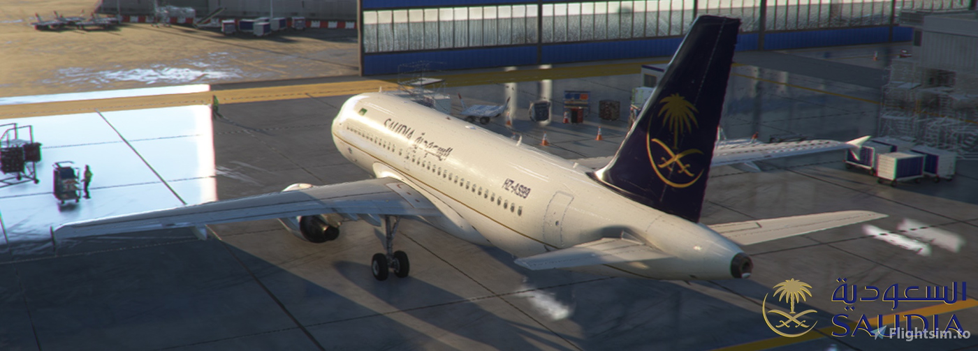 Fenix A319 Saudia Royal Flight HZ-AS99 CFM for Microsoft Flight ...