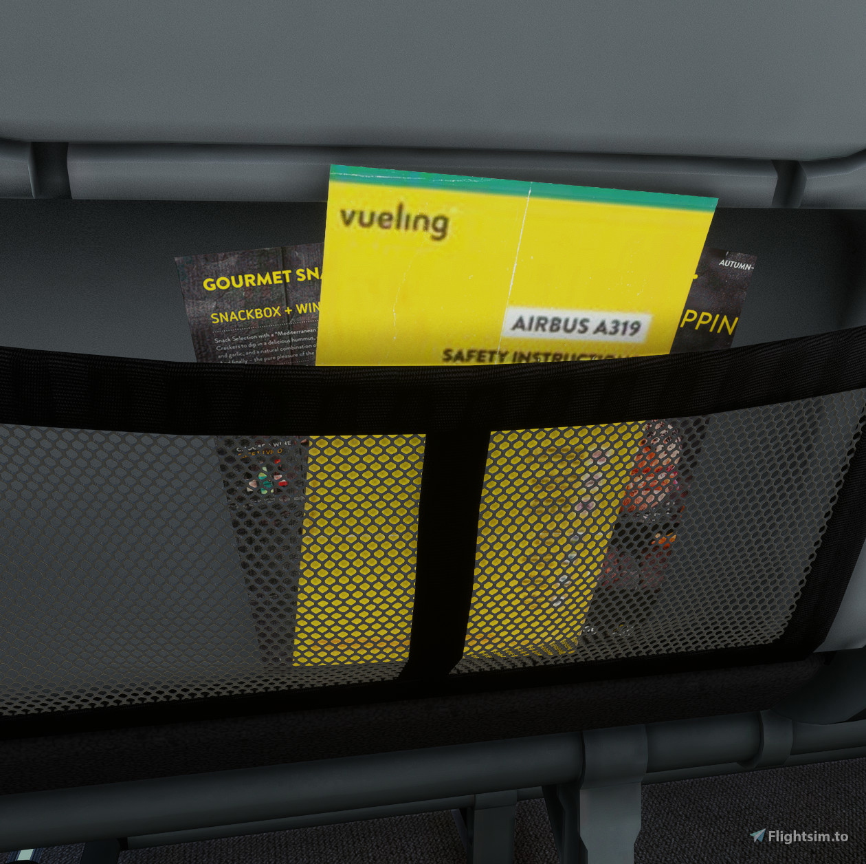 Fenix A319 | Vueling EC-LRS | 4k + Cockpit Decals + Cabin for Microsoft ...