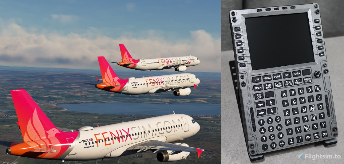 Fenix A319/320/321 | PU AIR KOREA CDU V2 | MobiFlight Profile para ...