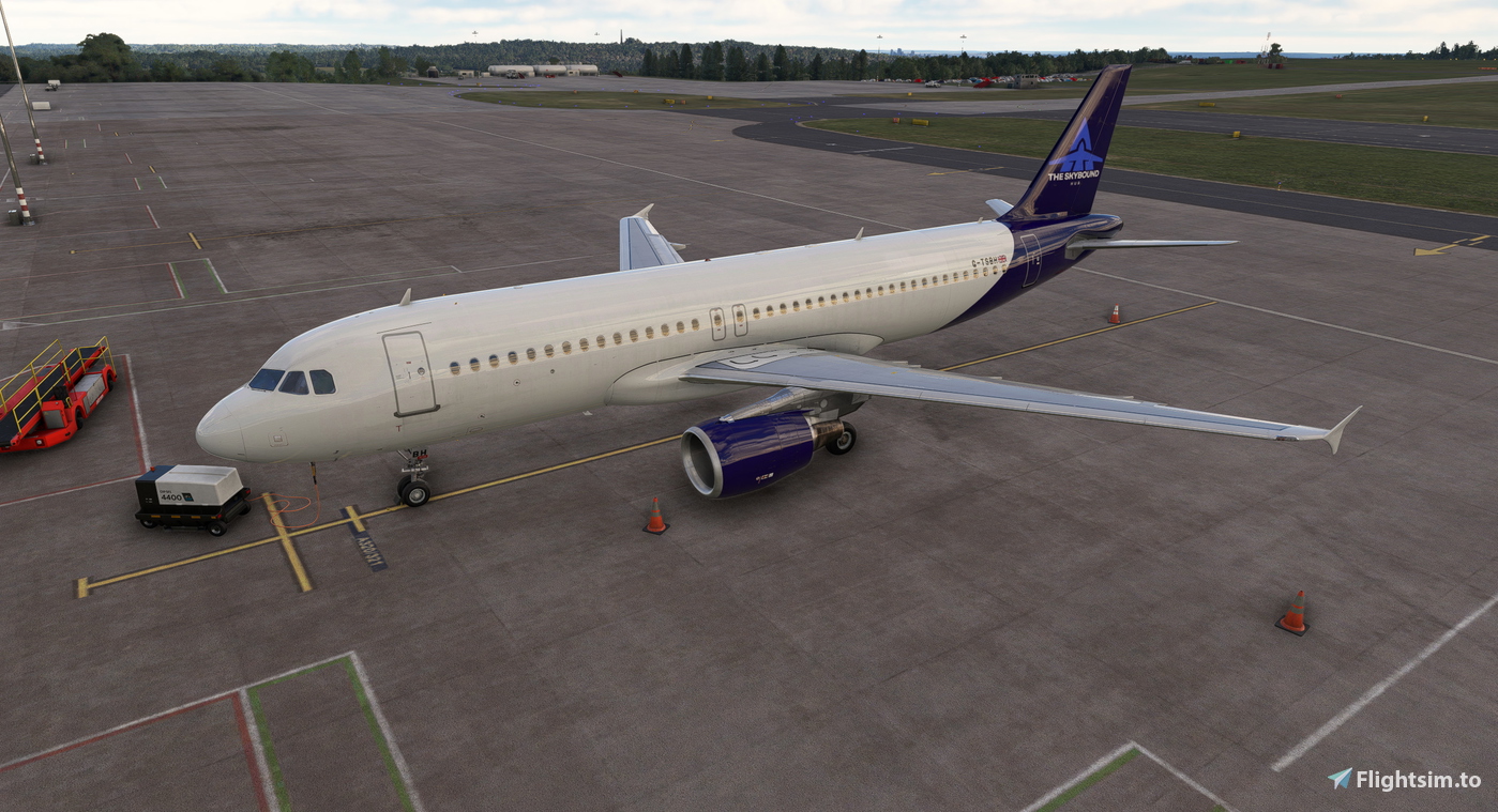 Fenix A320 - TheSkyboundHub - G-TSBH - 4K for Microsoft Flight ...