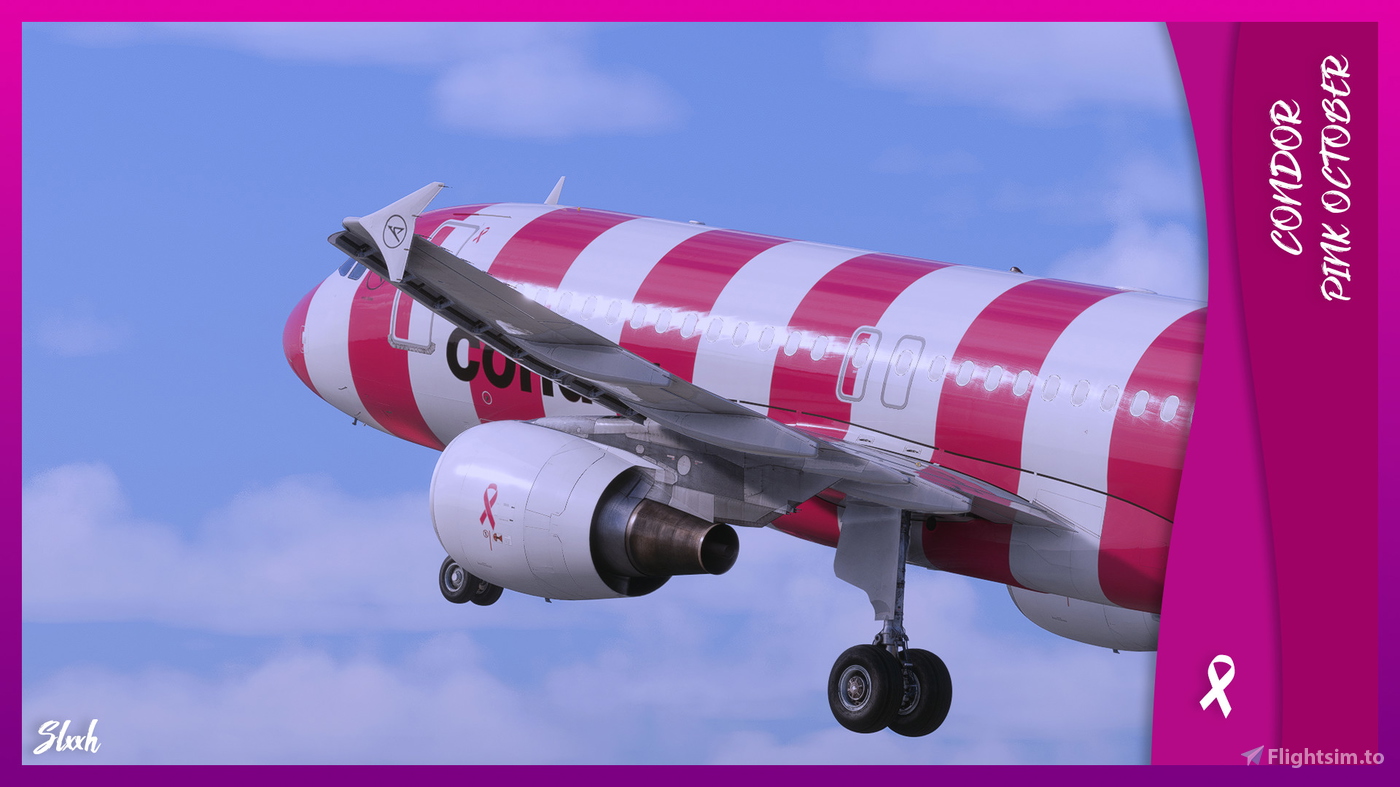 Fenix A320 | Condor Pink October D-AICS [8K] for Microsoft Flight ...