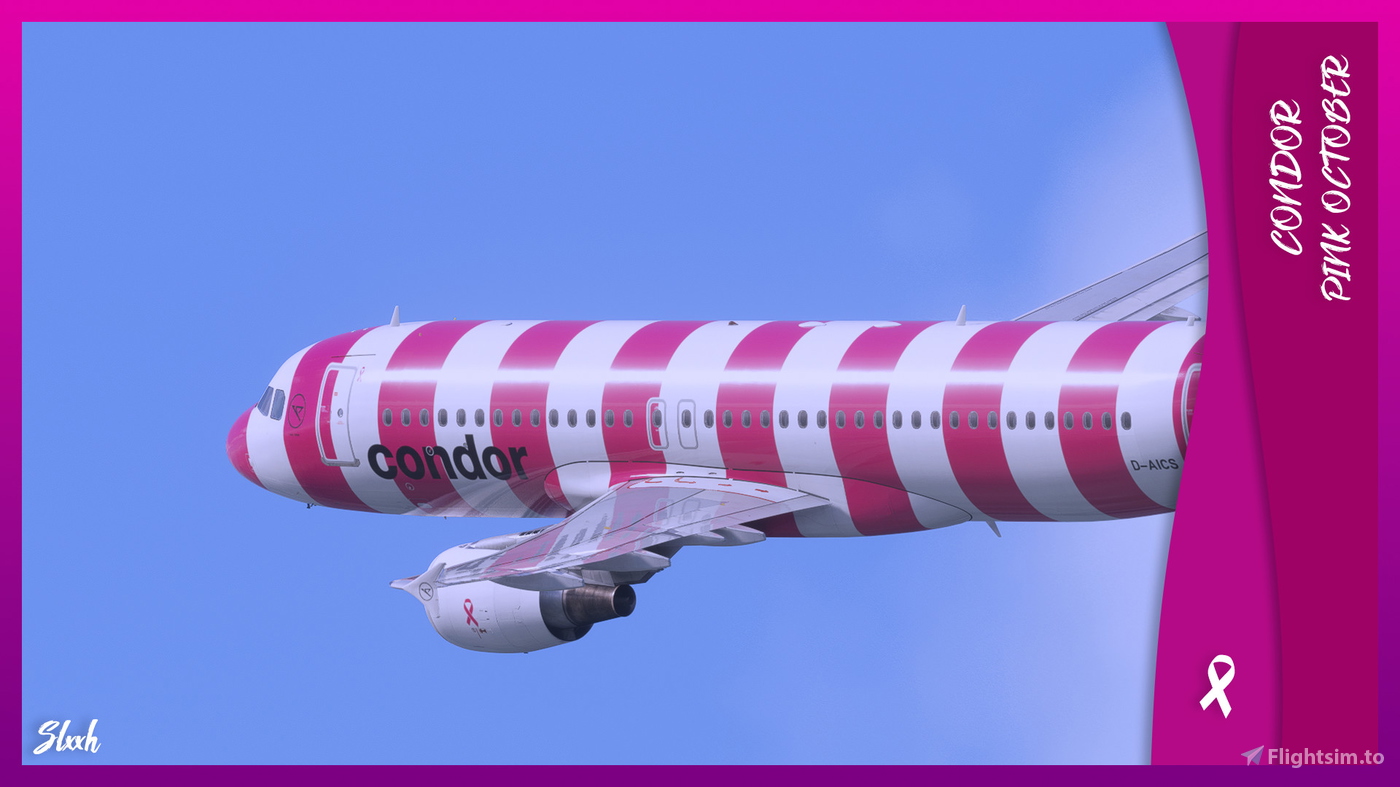 Fenix A320 | Condor Pink October D-AICS [8K] for Microsoft Flight ...