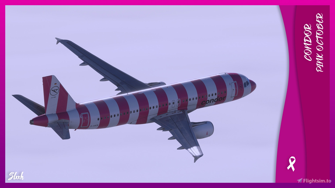 Fenix A320 | Condor Pink October D-AICS [8K] for Microsoft Flight ...