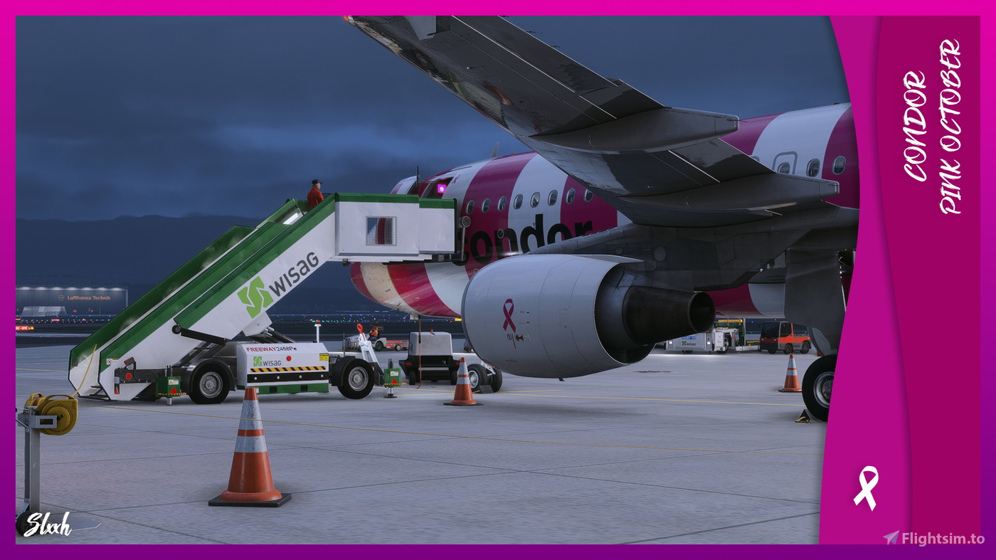 Fenix A320 | Condor Pink October D-AICS [8K] para Microsoft Flight ...