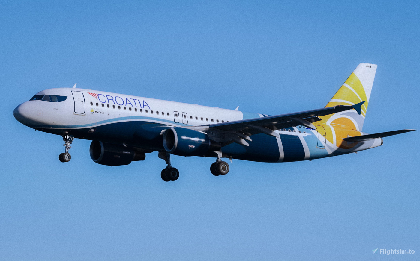 Fenix A320 | Croatia Air | A320 9A-BTH Cecilia | 8k High Fidelity ...