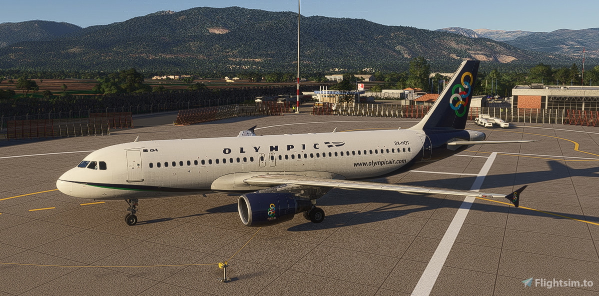 Fenix A320 | FBU | Olympic Air 8K (Fictional)| ( IAE - CFM ) (MSFS2024) のために Microsoft Flight ...