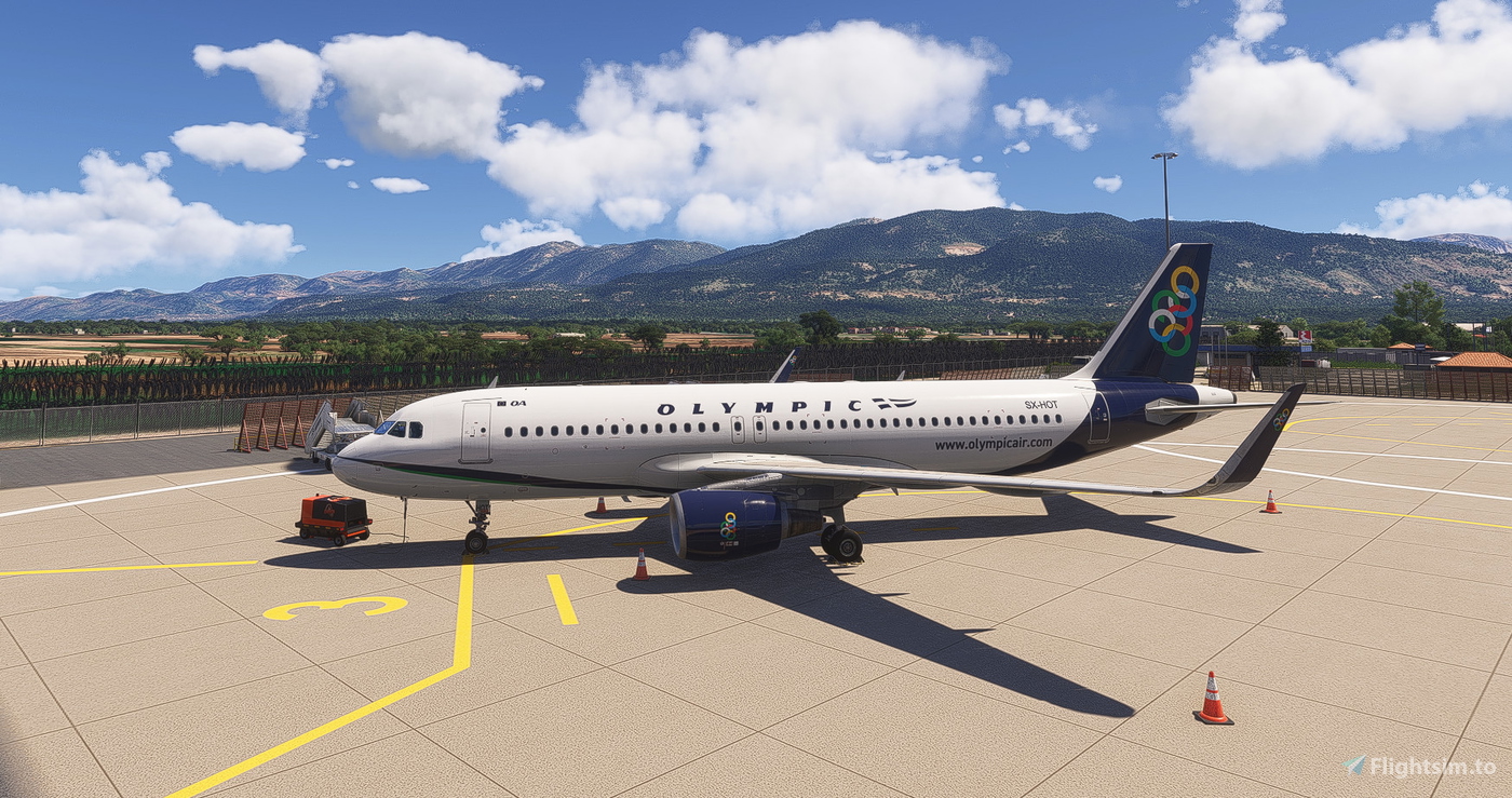 Fenix A320 | FBU | Olympic Air 4K (Fictional)| ( IAE - CFM ) (MSFS2024 ...