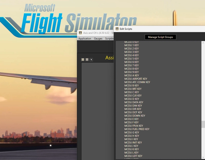 Fenix A320 AAO Scripts for MCDU for Microsoft Flight Simulator | MSFS