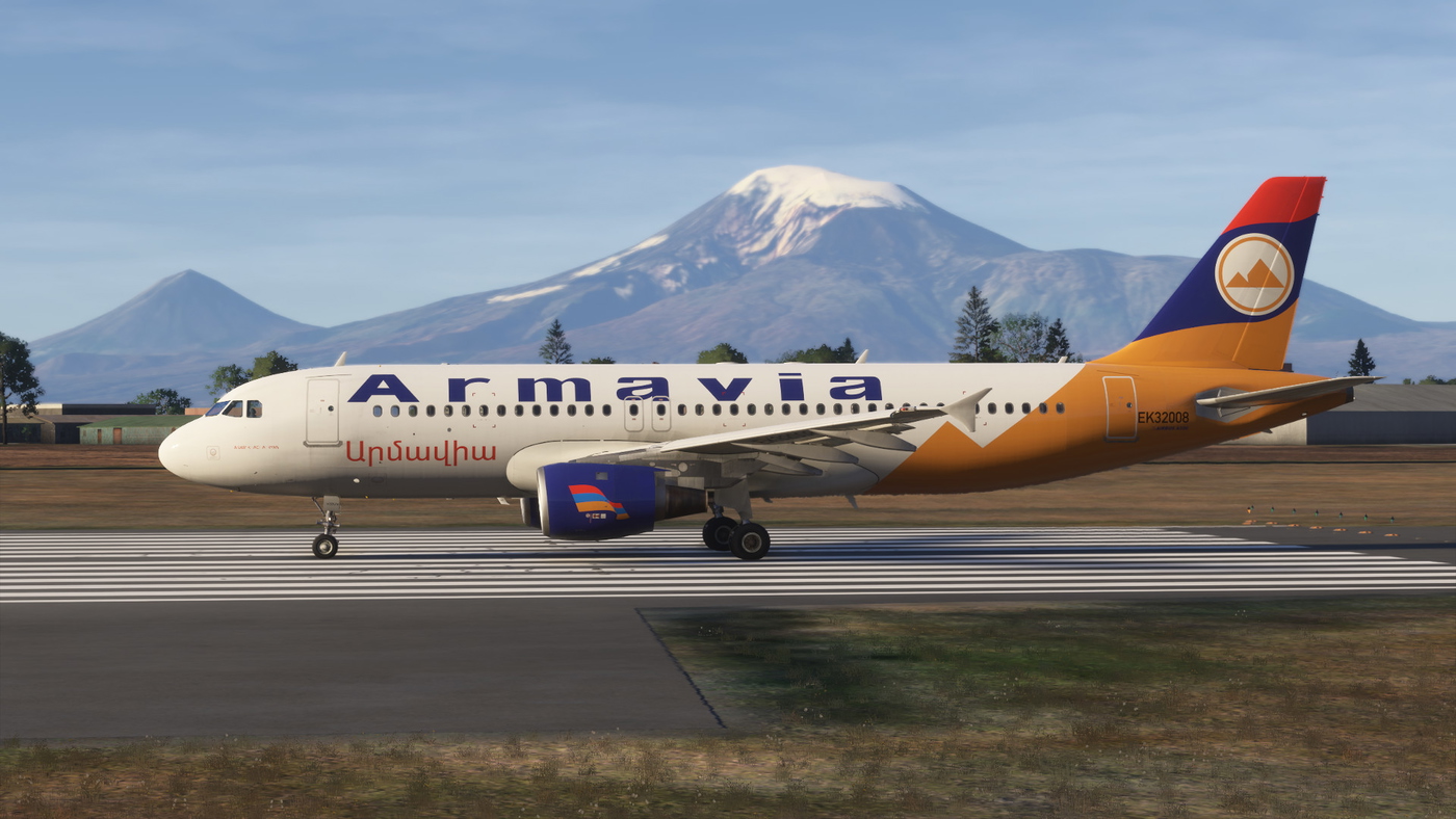 [BFU] Fenix A320 - Armavia Pack [8K] 对于 Microsoft Flight Simulator | MSFS