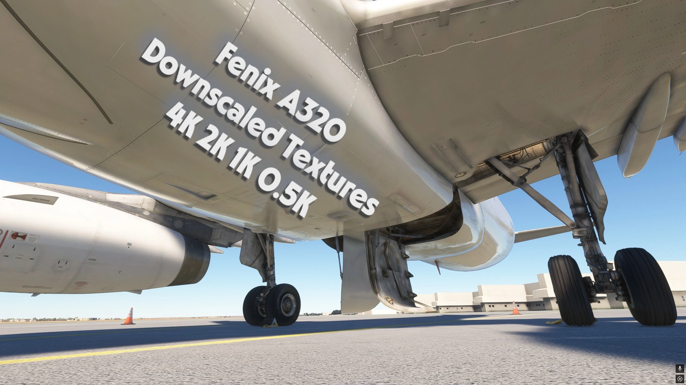 Fenix A320 BFU Downgraded Textures - FPS Booster for Microsoft Flight ...