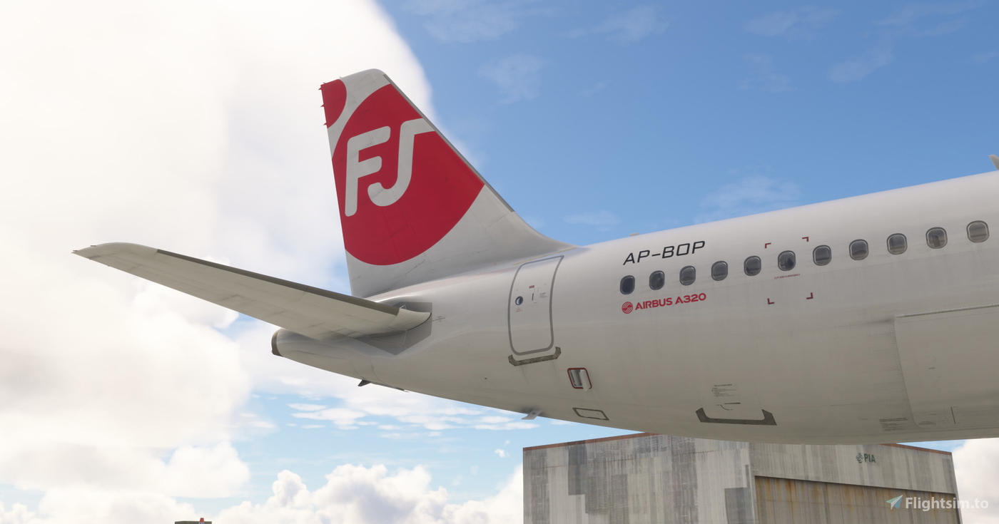 Fenix A320 CFM - Fly Jinnah - AP-BOP Sharklets [4K] for Microsoft ...