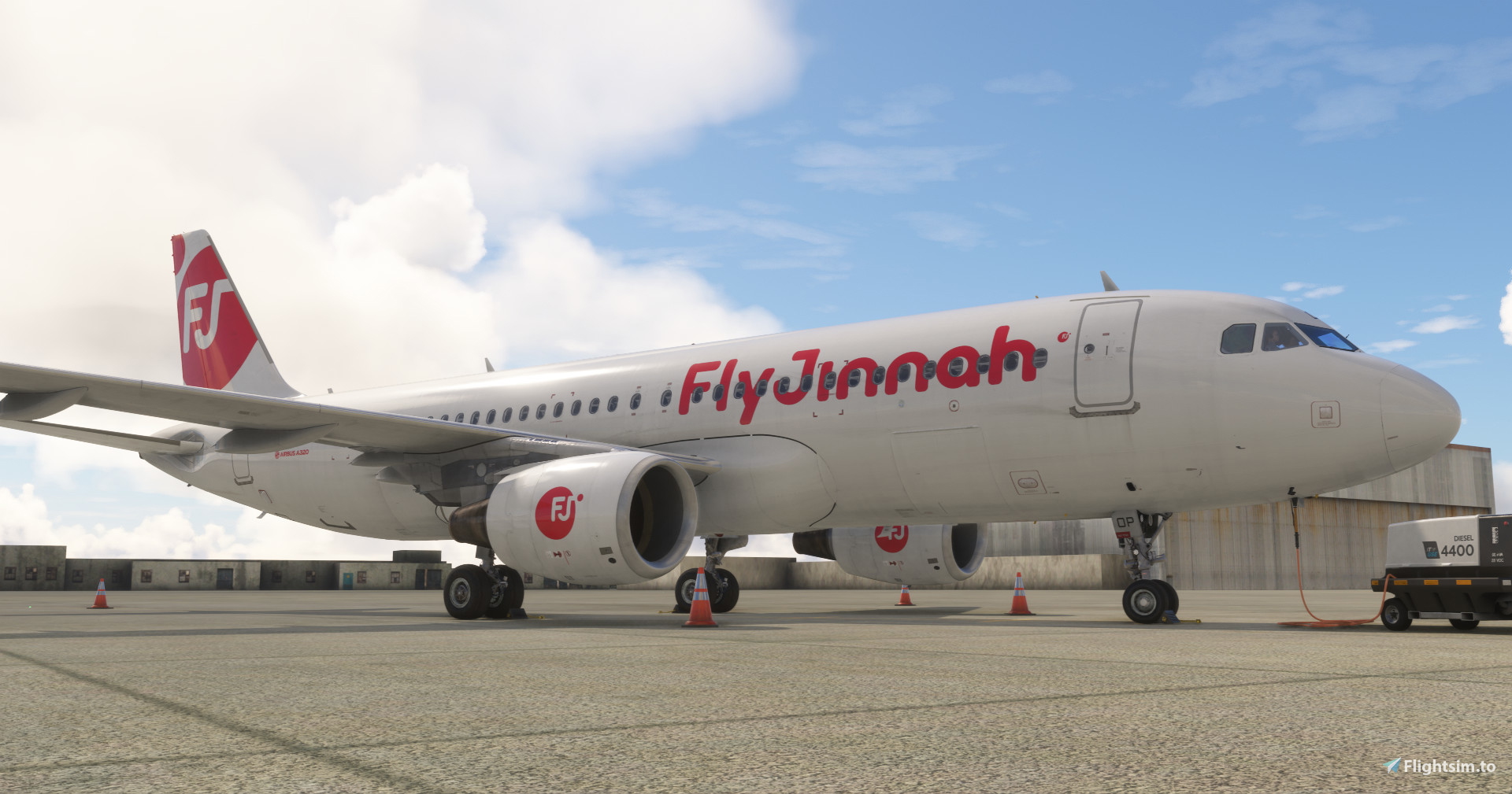 Fenix A320 CFM - Fly Jinnah - AP-BOP Sharklets [4K] - MSFS Add-on ...