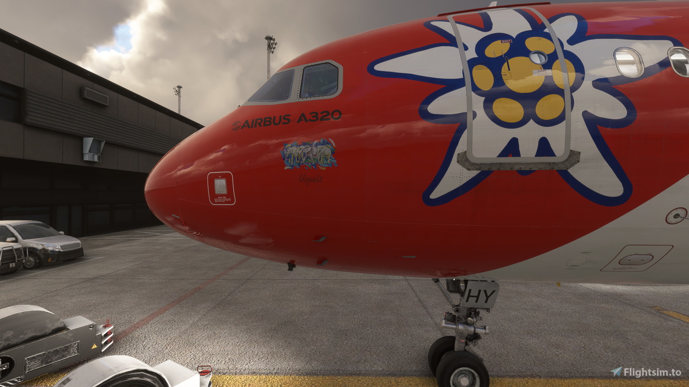 Fenix A320 CFM Edelweiss HB-IHY 'Upali' for Microsoft Flight Simulator ...