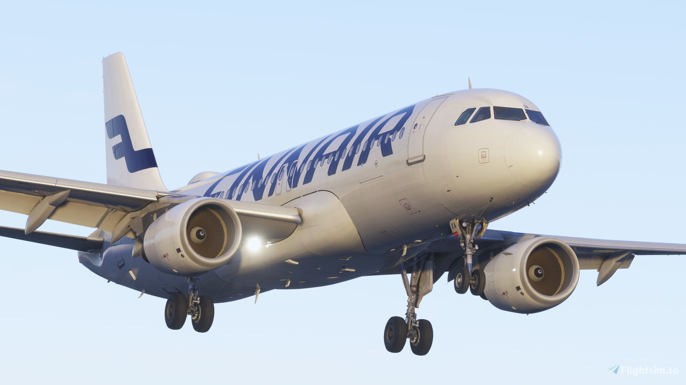 Fenix A320 CFM — Finnair Package (OH-LXA & OH-LXB ) w/cabin for Microsoft Flight Simulator | MSFS