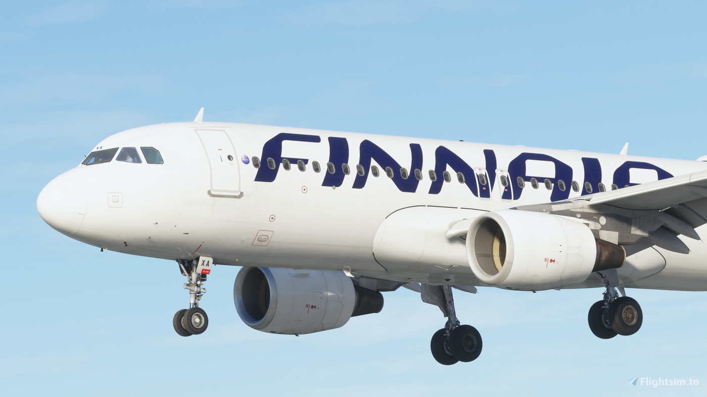 Fenix A320 CFM — Finnair Package (OH-LXA & OH-LXB ) w/cabin for Microsoft Flight Simulator | MSFS