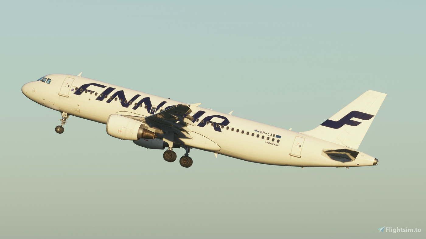 Fenix A320 CFM — Finnair Package (OH-LXA & OH-LXB ) w/cabin for Microsoft Flight Simulator | MSFS