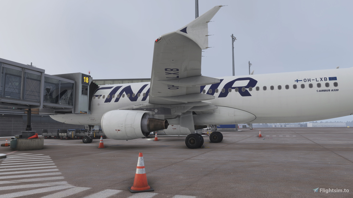 Fenix A320 CFM — Finnair Package (OH-LXA & OH-LXB ) w/cabin for Microsoft Flight Simulator | MSFS