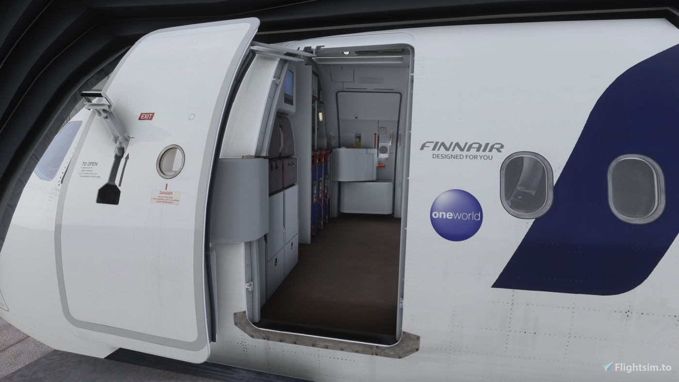 Fenix A320 CFM — Finnair Package (OH-LXA & OH-LXB ) w/cabin for Microsoft Flight Simulator | MSFS