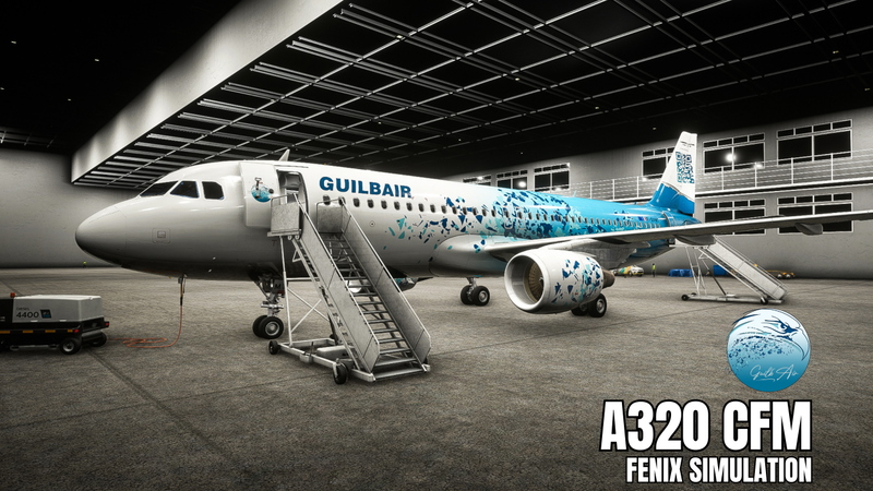 Fenix Simulations A320 Liveries for Microsoft Flight Simulator | MSFS