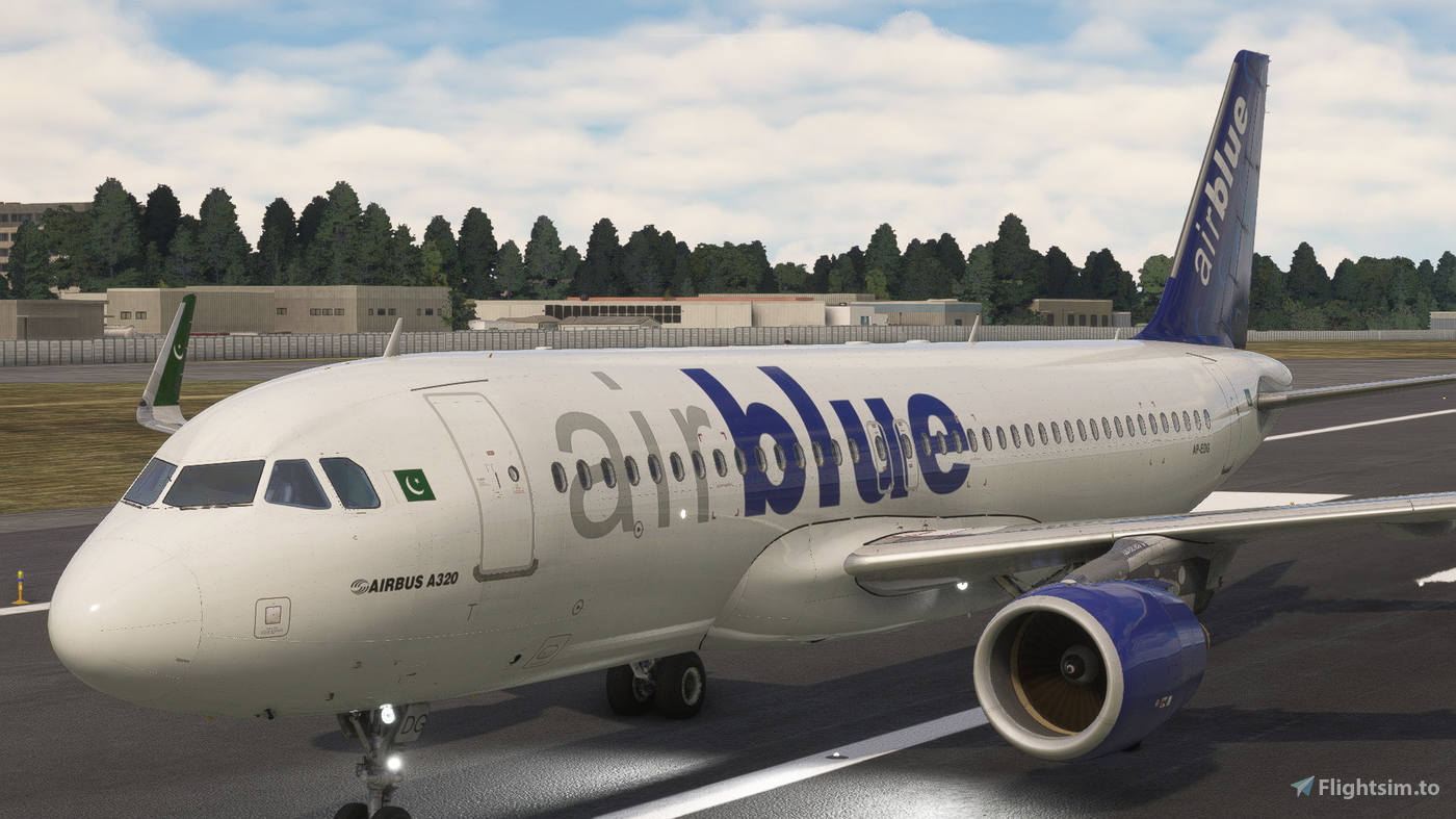 Fenix A320 CFM SL V2 Airblue Livery Pack 8K для Microsoft Flight ...