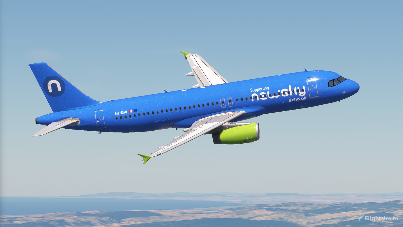 [FENIX A320] Echo Air per Microsoft Flight Simulator | MSFS