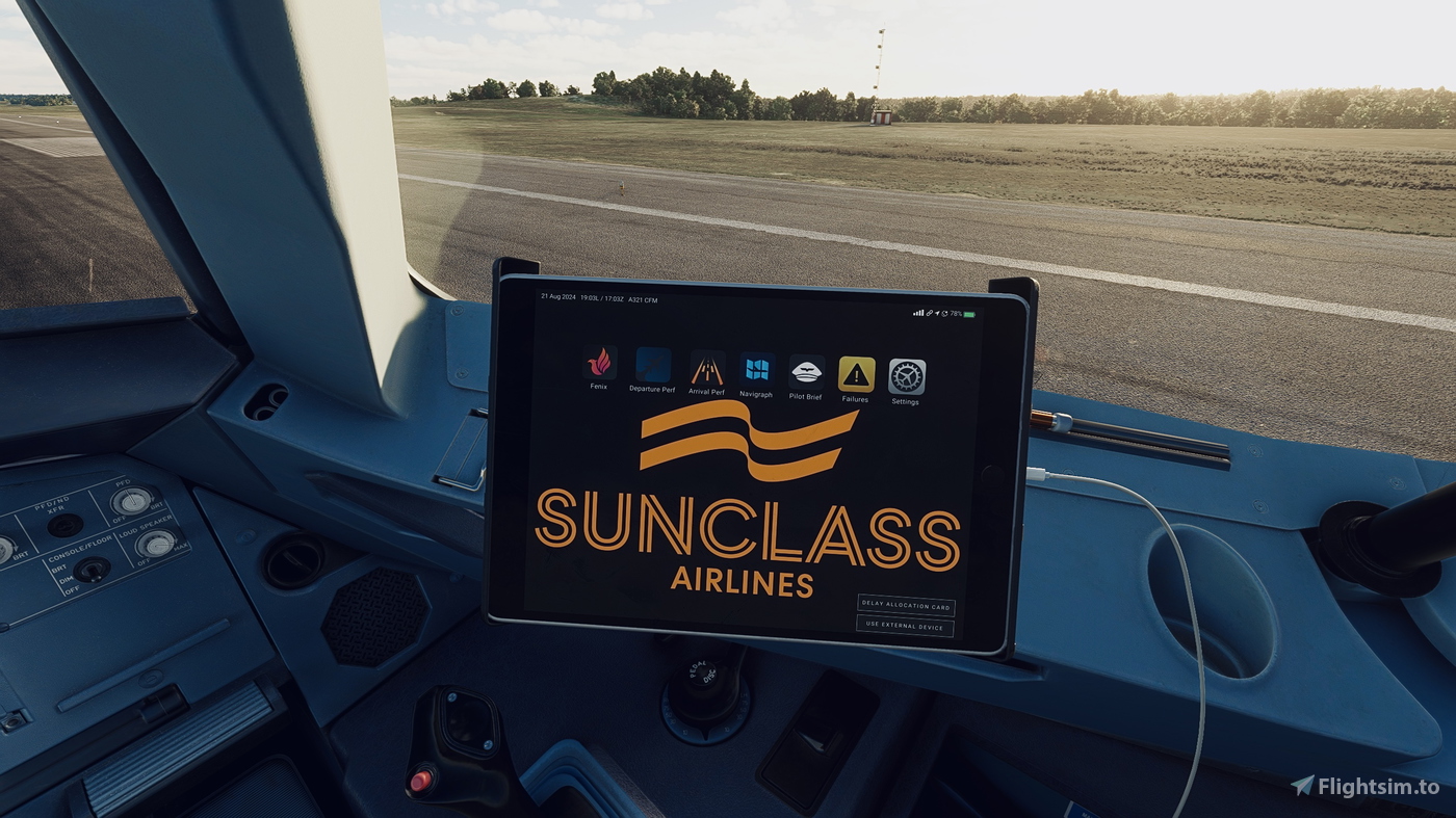 Fenix A320 EFB Background - Sunclass Airlines for Microsoft Flight ...