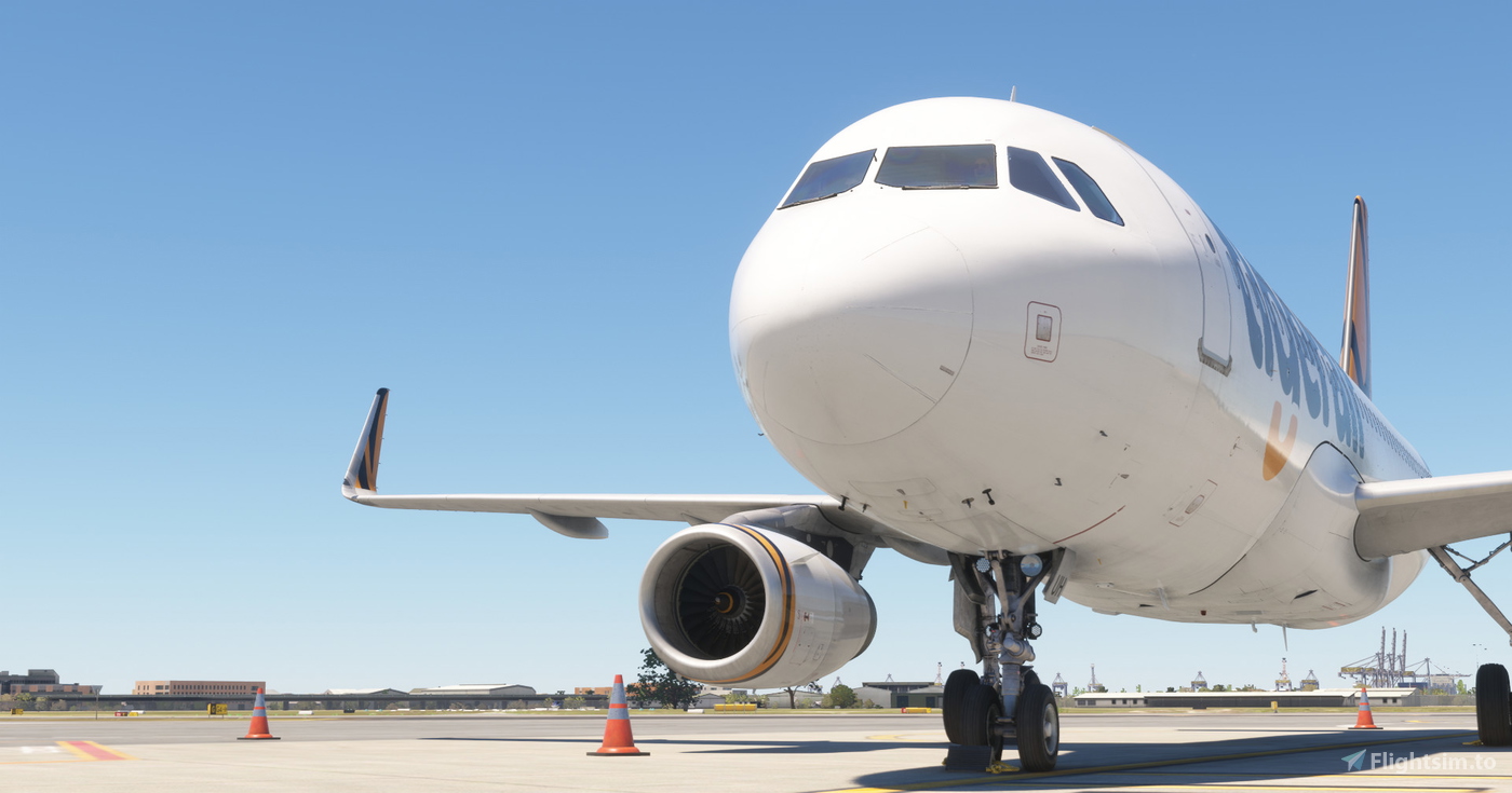 Fenix A320 IAE - Tigerair VH-XUH Sharklets [4K] for Microsoft Flight ...